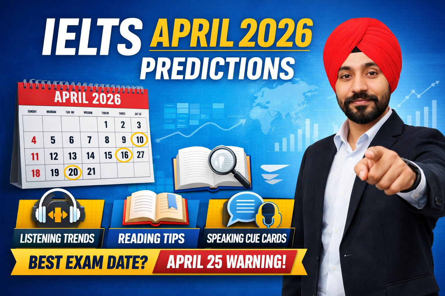 IELTS April 2026 Exam Predictions (AC & GT): Best Date, Tips & Strategy ...